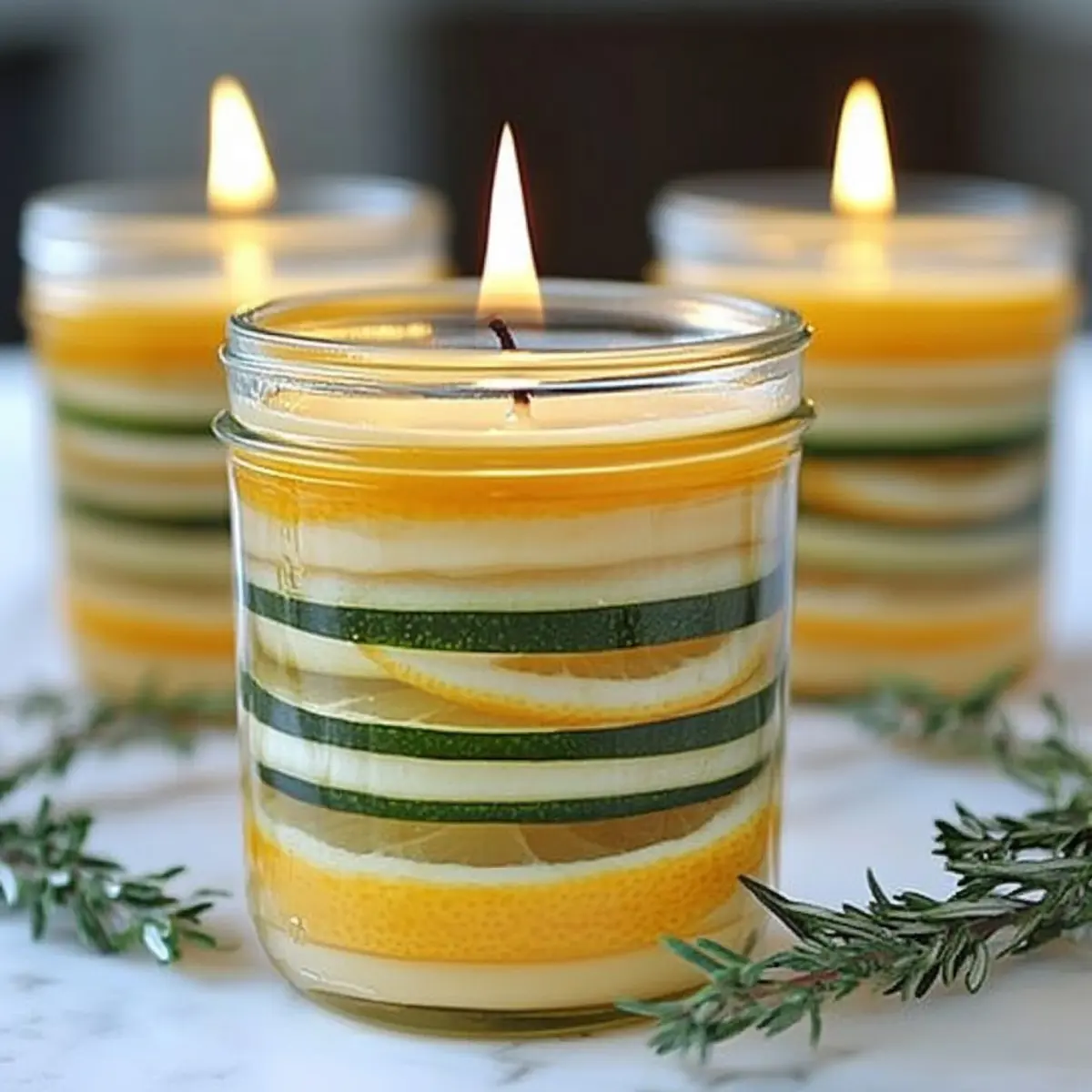 Stylish DIY Bug Repellent Candle Jars: Keep Mosquitos Away - Tasty!