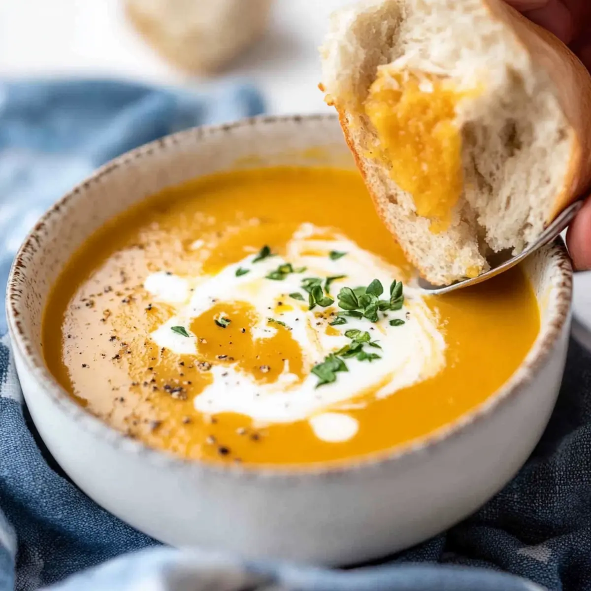 Creamy Pumpkin Soup That's Better Than Any Restaurant! - Tasty!