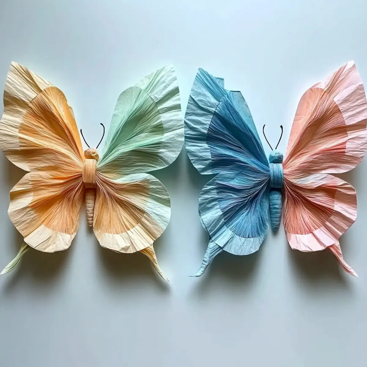 Vibrant Chromatography Coffee Filter Butterflies for All Ages - Tasty!
